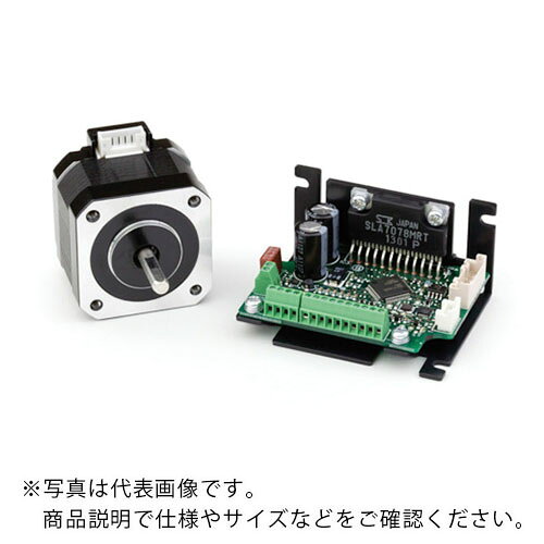 特長：小型軽量ドライバにコントローラ機能を一体化しました。付属の専用アプリケーションで動作設定が簡単です。多彩な動作を8つのテーブルにプログラム可能です。マイクロステップ分割（1、2、4、16）が4段階から選べます。専用ブラケットによる高放...