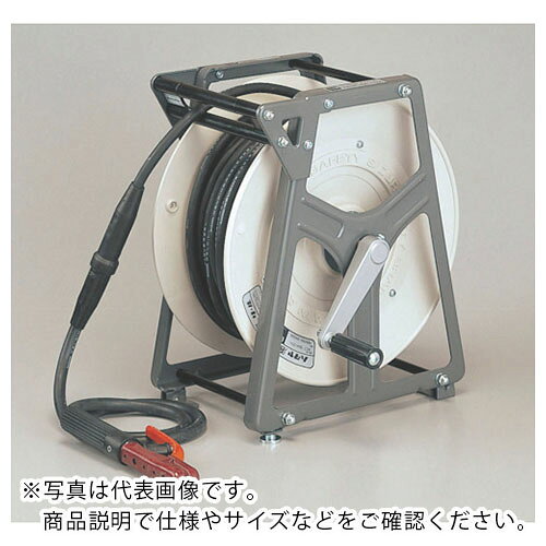特長：溶接ケーブルリール本体のみです。絶縁性が高く、高強度のFRP製円盤です。漏電の心配がなく溶接時の紫外線にも強さを発揮します。両サイドのガイド版が巻き落ちを防止します。用途：溶接・溶断作業に。仕様：1次側ホース：1.5本体のみ一次側ケー...