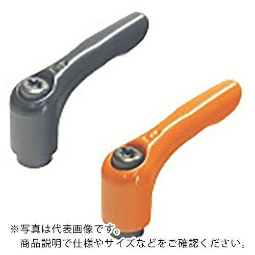 仕様：クランプレバー材質／仕上：レバー：亜鉛ダイキャスト(ZDC1) 塗装 ブラックネジ部：SUM22L 黒染め注意：北海道・沖縄運賃1500円　●代表画像について 商品によっては、代表画像を使用している場合がございます。 商品のカラー、サ...