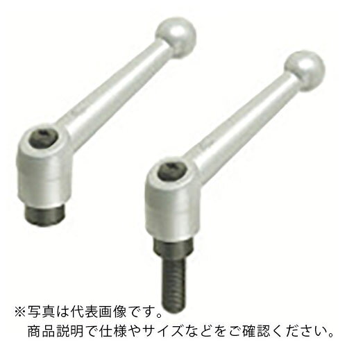 特長：ハンドル位置調整自在レバーです。仕様：クランプレバー材質／仕上：レバー：亜鉛ダイキャスト(ZDC1) 塗装 シルバーネジ部：SUS303注意：北海道・沖縄運賃1500円　●代表画像について 商品によっては、代表画像を使用している場合が...