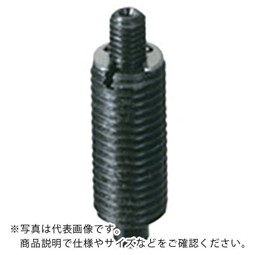 特長：操作ネジ部によりノーズがストロークし、位置決めします。遠隔操作等を行う場合、操作ネジ部でジョイントすることができます。仕様：インデックスプランジャー材質／仕上：本体：SUM22L 黒染めコイルバネ：SWPAノーズ：SUM22L HRC...