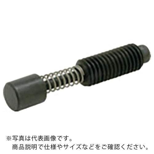 特長：バネ力を利用した突き出しピンを標準化しました。ワークの払出しの他、簡易的な衝撃吸収にもご利用いただけます。仕様：スプリング突き出しピン材質／仕上：本体：SCM435 黒染め HRC33〜39ピン：S45C 黒染め HRC33〜39スプ...
