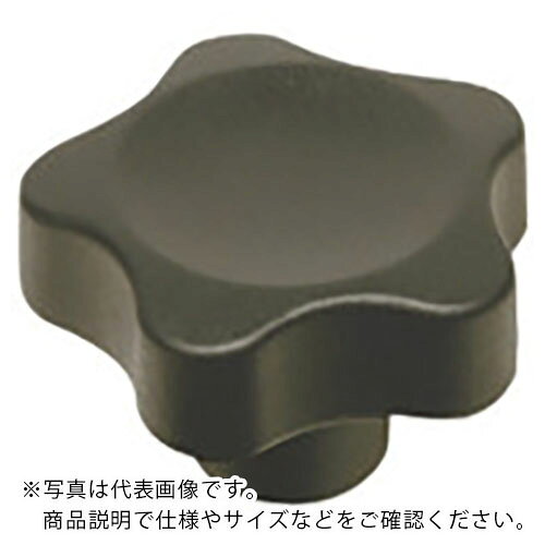 特長：汚れの目詰まりがないフラット形状です。頻繁に洗浄が必要とされる設備等に最適です。完全防錆品で、食品機械、衛生機器に最適です。仕様：外径(mm)：60ノブ高さ(mm)：37ねじ径：M12×1.75ねじ深さ(mm)：20材質／仕上：ノブ：...