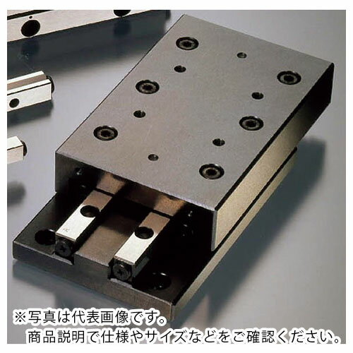 特長：NV形軌道台を組み込んだスライドテーブルです。テーブルとベッドは精密加工されているので高精度が得られ、面倒な精度、予圧の調整などが一切必要無く、そのまま使用できる製品です。NVTS形はアルミ製のテーブルとベッドに耐食形スライドウェイN...