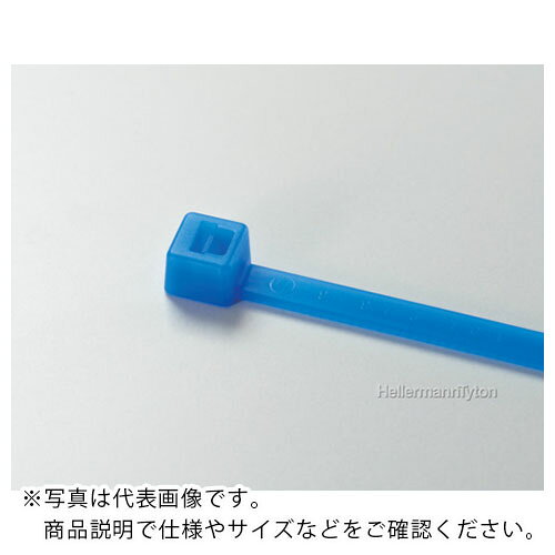 特長：カラフルなバリエーションの結束バンドです。電線束の分類、区別がひと目で判別できます。電線の保護色としても便利です。用途：電線束の分類・区別に。仕様：色：ブルー幅(mm)：1.1長さ(mm)：100厚さ(mm)：2.5最大結束径(mm)...
