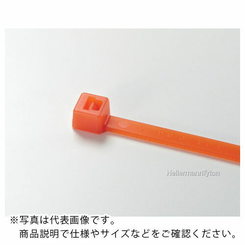特長：カラフルなバリエーションの結束バンドです。電線束の分類、区別がひと目で判別できます。電線の保護色としても便利です。用途：電線束の分類・区別に。仕様：色：オレンジ幅(mm)：3.5長さ(mm)：152厚さ(mm)：1.2最大結束径(mm...