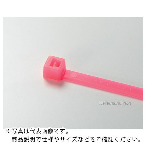 特長：カラフルなバリエーションの結束バンドです。電線束の分類、区別がひと目で判別できます。電線の保護色としても便利です。用途：電線束の分類・区別に。仕様：色：蛍光ピンク幅(mm)：4.6長さ(mm)：202厚さ(mm)：1.2最大結束径(m...