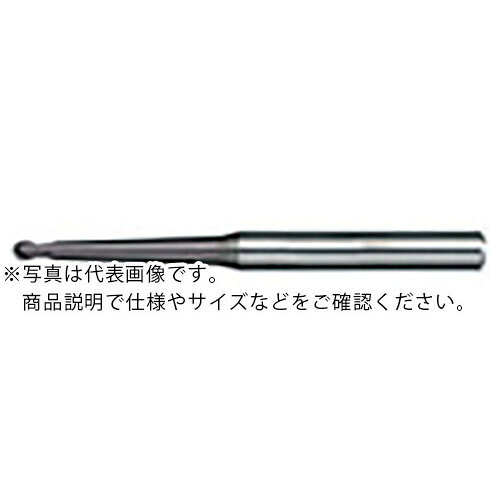 特長：首下部をテーパーにし、工具剛性を高めています。従来品に比べ、切り込み量を大きく取ることができます。用途：被削材：炭素鋼、合金鋼、プリハードン鋼。仕様：ボール半径(R)：R0.5首角(θ)：1°30´有効長(L1)：6刃長(L)：1全長...