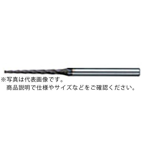 特長：独自の高剛性設計により、高精度・高能率な加工が可能です。用途：被削材：炭素鋼、合金鋼、プリハードン鋼。仕様：先端径(D)：0.4片角(θ)：1°30´刃長(L)：4全長(L)：40シャンク径(d)：3材質／仕上：超微粒子超硬合金　●代...