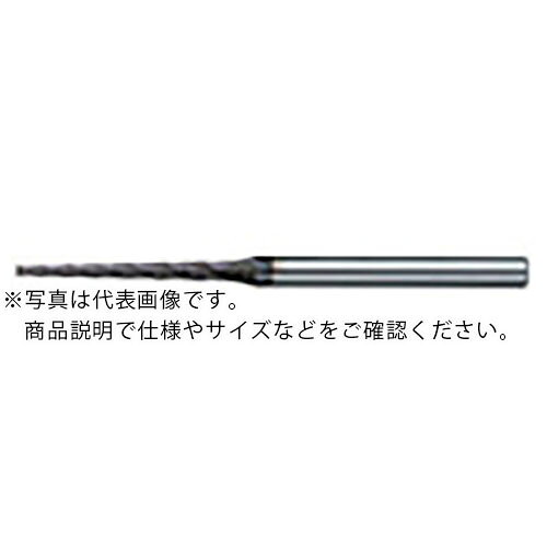 特長：独自の高剛性設計により、高精度・高能率な加工が可能です。用途：被削材：炭素鋼、合金鋼、プリハードン鋼。仕様：先端径(D)：0.8片角(θ)：1°30´刃長(L)：12全長(L)：50シャンク径(d)：4材質／仕上：超微粒子超硬合金　●...
