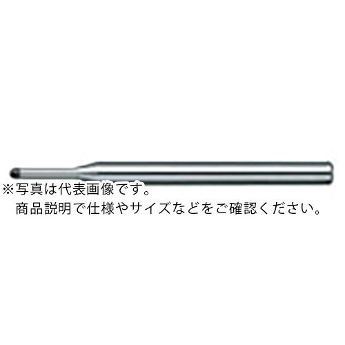 特長：CBNの高寿命と、ロングネック形状により新たな加工領域を実現します。深彫り加工に対応可能です。用途：被削材：プリハードン鋼、高硬度鋼。仕様：ボール半径(mm)：0.15首下長(mm)：1.5刃数：2刃径(D)：0.3刃長(L)：0.2...