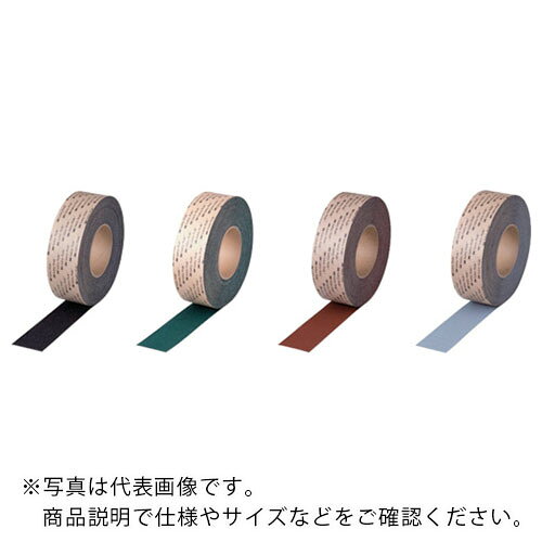 特長：平面用で、通行量の多い所や、使用条件の厳しいところにお勧めです。裏紙をはがして貼るだけの平面用滑り止めテープです。用途：屋内・屋外兼用。通行量の多い所や、使用条件が厳しいところに。仕様：色：緑幅(mm)：150長さ(m)：18厚さ(m...