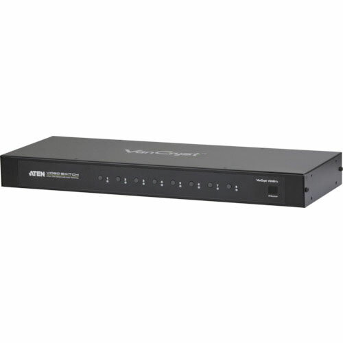特長：・最大8台のコンピューターで1台のアナログモニターを共有できます。・VGA・オーディオソースの表示を簡単切替 - フロントパネルのプッシュボタン、RS-232コマンド、IRリモコン、ポート切替ケーブルです。・解像度 - 最大1920×...