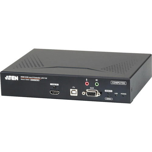特長：解像度3,840×2,160@30Hz(4:4:4)に対応したIP-KVM専用トランシーバーです。用途：PCの配置構成を自由度の高いものに。データセンターに限らず、放送業界等幅広い分野に。仕様：接続数：ダイレクト1・ローカル1コンソー...