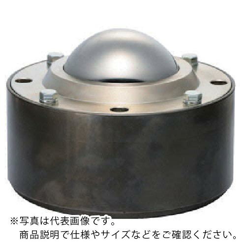 特長：上向使用 / 切削加工品 / フェルトシール付用途：重量物の移動、位置決め方向転換装置コンベアシステムの、屈折、曲線、回転分岐点等。仕様：許容荷重(kg)：1000上向用材質／仕上：メインボール・サブボール:スチール(SUJ2)ボディ...