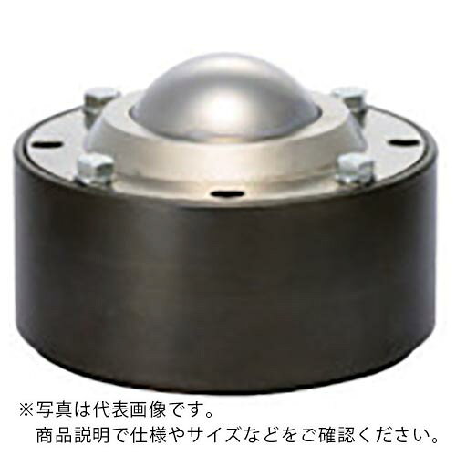 特長：上向使用 / 切削加工品 / フェルトシール付用途：重量物の移動、位置決め方向転換装置コンベアシステムの、屈折、曲線、回転分岐点等。仕様：許容荷重(kg)：450上向用材質／仕上：メインボール・サブボール:スチール(SUJ2)ボディー...