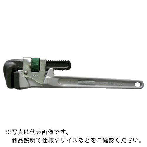 特長：歯のピッチを細かくし被覆管に傷がつきにくい設計です。用途：ポリ・塩ビ系被覆鋼管の締め付け・解体作業に。仕様：くわえられる管呼び寸法：8A〜50Aくわえられる管外径(mm)：10〜69全長(呼称)(mm)：350重量：0.97kg材質／...
