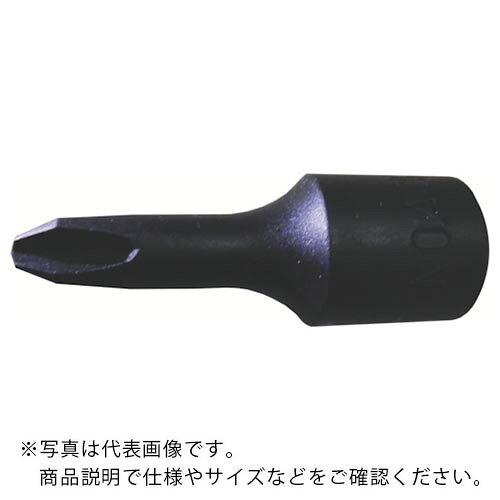 特長：ラチェットハンドルなどに取り付けて使用するソケット及びアクセサリーです。用途：ボルト、ナットの締め付け、緩め作業に。仕様：差込角(mm)：9.5ソケット内容(mm)：ビットソケット(+)4　●代表画像について 商品によっては、代表画像...