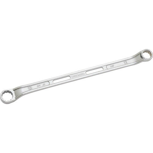 特長：メーカー比で10〜20％以上軽量化するとともに省資源を目指した工具です。JIS規格品で安心の強度です。メガネ部はフラワー形状なので、ボルト・ナットを痛めず強い締結が可能です。LIGHTOOLはASAHI独自の登録商標商品です。軽量化の...