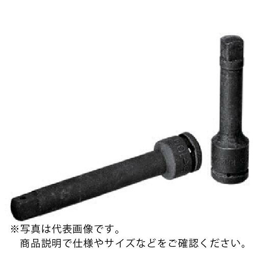 特長：深くて狭所の作業等、ハンドル操作がしにくい時、ソケットを延長させるために使用します。ソケット延長の中継ぎとして使用します。仕様：差込角(mm)：9.5全長(mm)：100JIS表示認定工場製材質／仕上：材質:SCM435表面処:カチオ...