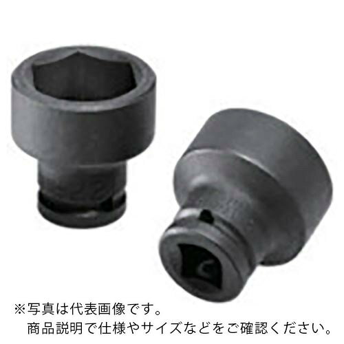 特長：ピン.Oリングで固定しますのでソケットの脱着を防ぎます。用途：六角ボルト・ナットの締結作業。仕様：対辺寸法(mm)：13差込角(mm)：9.5全長(mm)：27JIS表示認定工場製材質／仕上：材質:SCM435表面処理:カチオン電着塗...