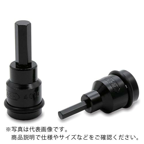 特長：ピン.Oリングで固定しますのでソケットの脱着を防ぎます。用途：六角穴付きボルト・六角穴付き止めネジの締結作業。仕様：差込角(mm)：12.7対辺寸法(mm)：13全長(mm)：68有効長(mm)：30JIS表示認定工場製材質／仕上：材...