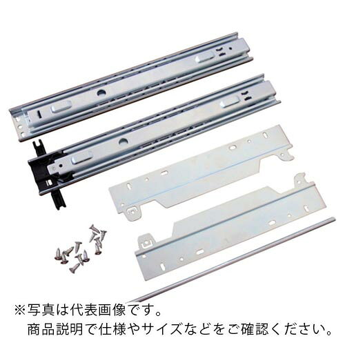 特長：ボールベアリングを採用した精密スライドレールです。耐震対策にインターロックシステム採用閉→開方向の移動時のみシーケンシャルが効きます専用のねじ、ブラケット、ロッド棒がセットになっています。用途：コンピュータ、コピー機、計測器、家電製品...