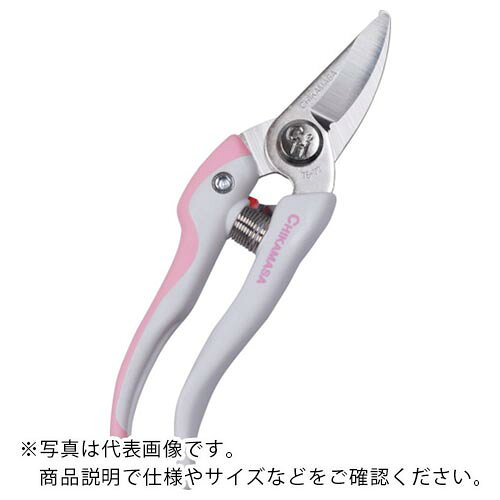 特長：ハマグリ刃により刃先が鋭角で切込みが良いです。刃厚があるため耐久性に優れています。スリム刃のため狭く入り組んだ枝の剪定作業に使い易いです。ソフトクッション付きで衝撃吸収します。刃は無電解ニッケルメッキで錆びにくいです。用途：植木、果樹...