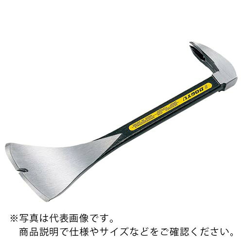 特長：尾っぽ部分が狭い場所に食い込みやすいR形状になったバールです。仕様：Rバール210V型　●代表画像について 商品によっては、代表画像を使用している場合がございます。 商品のカラー、サイズなどが異なる商品をイメージ画像として 使用させて...
