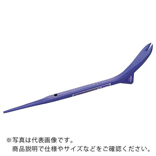 特長：仮枠解体用バールで釘の抜きやすい角度になっています。シノとしても使用できます。　●代表画像について 商品によっては、代表画像を使用している場合がございます。 商品のカラー、サイズなどが異なる商品をイメージ画像として 使用させて頂いてい...