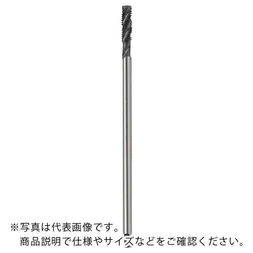 特長：通常品よりシャンク長がロングになってます。切削性が良く切り屑はカール状に上へ巻き上がります。ホモ処理により、切削油の保持をし摩擦熱の発生を少なくし、溶着も防止します。ホモ処理をしています。用途：加工ねじ:メートルねじ止り穴用。被削材:...