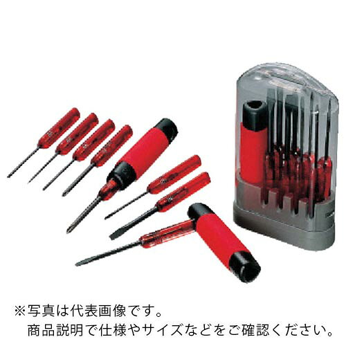 特長：使用頻度の高いサイズをセットしています。ストレート型と力の入るT型の2種類の使い分けができるラバーグリップです。用途：家庭のねじ回し作業に。仕様：先端マグネット：有りセット内容(点)：8セット内容：［［−］］3、［［−］］5、［［−］...