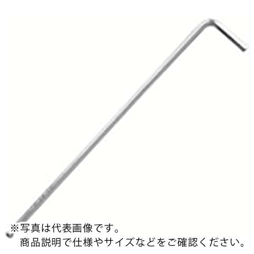 特長：ネジにフィットし、なめらかに回せます。（高精度ボールポイント加工）傾けて回せるボールポイントレンチです。（傾き角度MAX約35°）強度・ネバリ強さ・硬さが抜群の強靭レンチです。用途：六角穴付きボルト回しに。仕様：対辺寸法(mm)：3首...