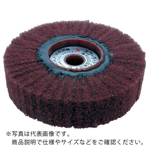 特長：不織布研磨材をフラップの形状に加工しています。平面と異形面の両方の作業に適しています。S（スタンダード品）は不織布のみ、M（ミックス品）は、不織布と研磨布をミックスした製品です。M（ミックス品）は、S（スタンダード品）よりも研削力が高...