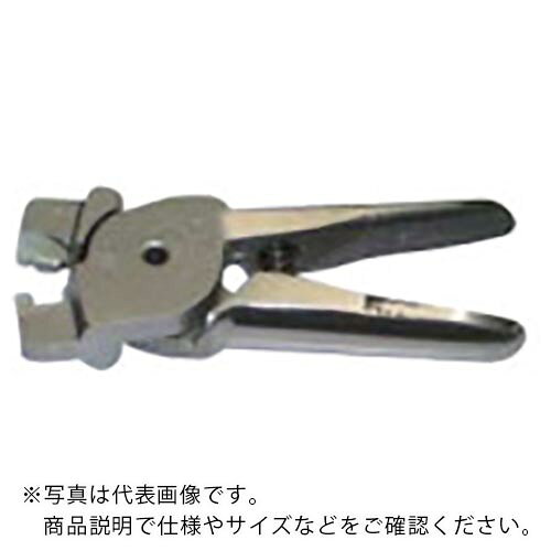 特長：エアーニッパ用の替刃です。端子の圧着ができます。用途：1.25sqの接続子の圧着に。仕様：圧着能力(sq)接続端子：1.25適合本体機種：MP250・MP250L材質／仕上：特殊工具鋼　●代表画像について 商品によっては、代表画像を使...