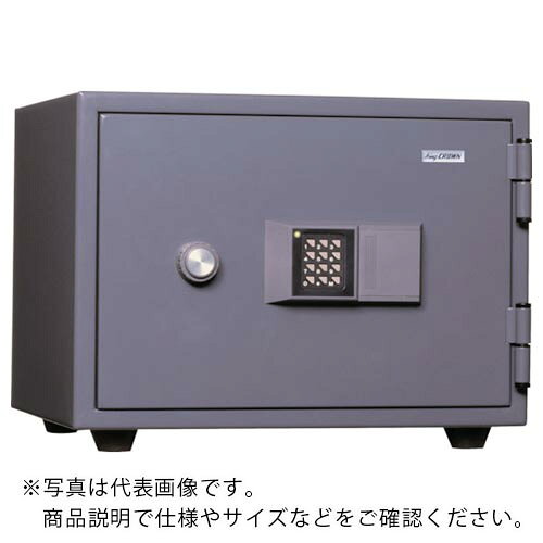 特長：扉の開閉は暗証番号を入力してハンドルを回すだけの、キーレスタイプの耐火金庫です。用途：一般家庭で。仕様：色：ダークグレー容量(L)：20有効内寸(mm)間口：348有効内寸(mm)奥行：247有効内寸(mm)高さ：214本体寸法(mm...