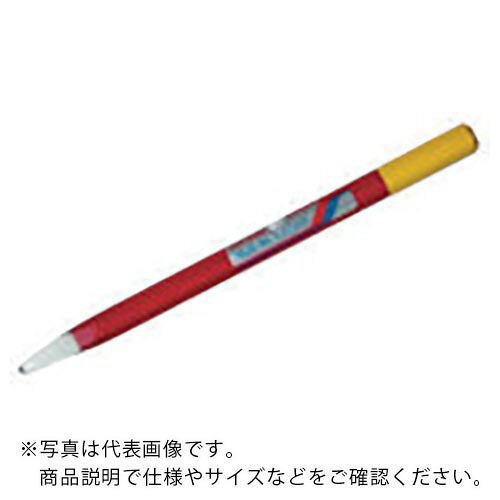 特長：最適な当社独自の特殊鋼を使用。先端に高周波焼入を施し、高硬度、耐久力は抜群です。刃幅に合わせた八角軸径を使用しており、ハンマーの打撃が効率よく刃先に伝わり、打感の良さが実感できま先端の四角錘形状で効率よくハツリ作業が行えます。用途：コ...