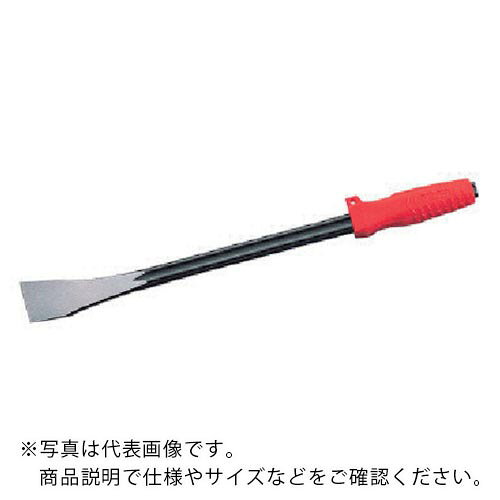 特長：完全熱処理を施し、刃部は幅広で薄く軽量で、狭い隙間に食い込み作業性を向上させます。ハガシ、リフト作業だけでなく、スクレーパー作業としても使用できます。ソフトグリップ付きで手にやさしく、グリップエンドはハンマー等での打撃が可能です。用途...