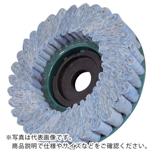 特長：美しい研磨が自慢です。バフ研磨の#400仕上げ程度。熱放散性にも優れます。含浸タイプはより美しい仕上がりになり耐久性もあります。用途：サイザル麻の特長である粗大繊維を活かし、鏡面仕上げの前工程に適します。仕様：外径(mm)：100厚さ...