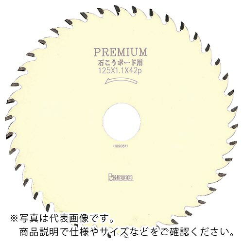 特長：強化ボード・ケイカル板にも対応した刃厚1.1mmチップソーです。ベージュフッ素コーティングで切断抵抗も少なく色移りの心配がありません。当社のみの特殊チップでクラストップの耐久性です。驚きのコストパフォーマンスで経済的です。用途：強化石...