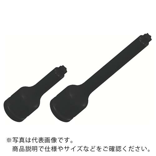 特長：トルクの伝達効率がよい　正式ライセンシーです耐久性の高い特殊鋼を使用し、価格もリーズナブルです。用途：トルクの伝達効率がよい　正式ライセンシーです仕様：差込角×ドライブサイズ×全長(mm)：12.7×T45×100ナック　トルクスT型...