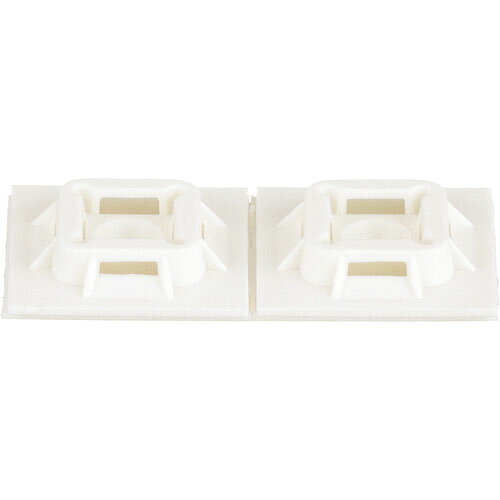 特長：パンドウイット社製結束バンド「スーパーグリップ」専用のマウントベースです。束線を結束バンドを利用して、速やかに効率よく固定することができます。粘着テープ付なので、台紙から剥がすだけで簡単に取り付けることができます。同時にM3ネジで固定...