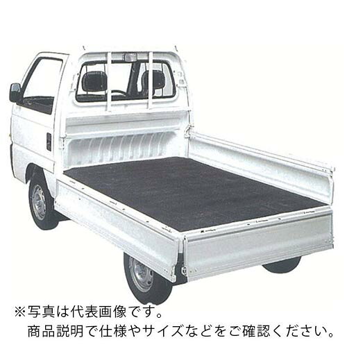 特長：軽トラックの荷台部分に敷くゴム製のマットです。フラット面、イボ付きの面があり、用途に合わせて使い分けできます。荷物のスベリ防止効果を施しています。耐候性、弾力性、耐油性、耐久性に優れています。用途：軽トラックの荷台カバー、荷台への傷防...