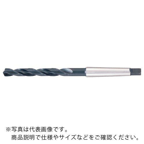 特長：一般の用途で使用される汎用ドリルです。用途：一般鋼、快削鋼、炭素鋼、鋳鉄、アルミ用。仕様：刃径(mm)：16.3溝長(mm)：125全長(mm)：223シャンク：MT2ねじれ角(°)：118表面処理：ホモ処理N／標準材質／仕上：HSS...