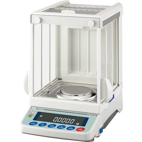特長：高い基本性能とお手軽な価格、最小表示0.1mgの分析用電子天びんです。ポンプ流量など液体の計量に　FRD【流量測定機能（Flow　Rate　Display）】：荷重の変化を「流量」として計算　天びん単体で高精度の流量測定が可能です。天...