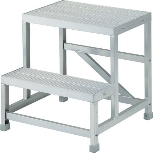 特長：付属の工具で簡単に組み立てられる工場向け作業台の定番です。脚端具は市販のドライバーで簡単に脱着、交換できます。用途：工場や倉庫などでの高所への移動や、手の届かない高さの機械操作や設備メンテナンスなどの作業に。仕様：最大使用質量(kg)...