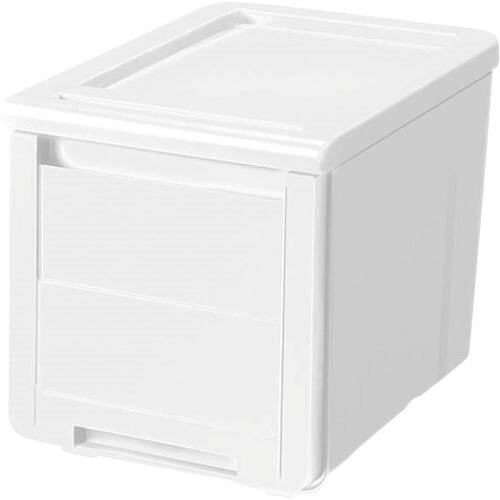 特長：カバコの底にセットできる引出しタイプの収納ケースです。別売のキャスター(811001004)を使えば移動も楽に行えます。上下にワイドな引き手部付で、上からでも下からでも手を掛けられます。高さ31cmの深型タイプ。引出しストッパーが付い...