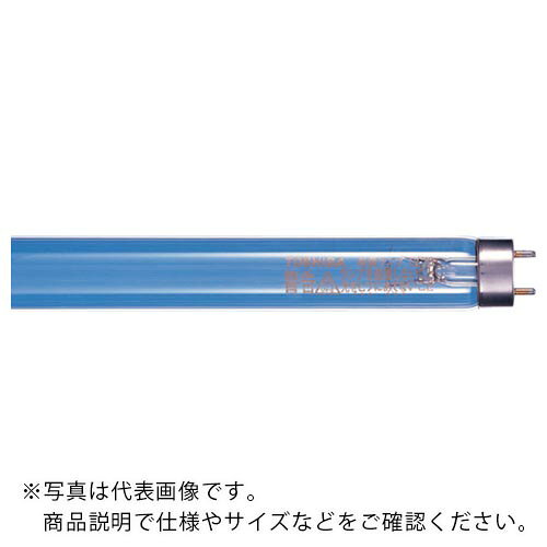 特長：殺菌作用を持つ波長253．7nmの紫外線を効率良く放射するランプです。仕様：管長(mm)：580管径(mm)：32.5定格寿命(時間)：8000定格ランプ電力(W)：20口金：G13紫外線照射強度：77μW/[[cm2]]全長(mm)...