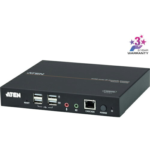 仕様：コンソールポートインターフェース：HDMI×2.USBType-Aメス×4(キーボード×1.マウス×1.USB×2)HDMIビデオ出力×2、高精細なFPGAグラフィックプロセッサー1920×1200フルHD対応材質／仕上：ケース：メタ...