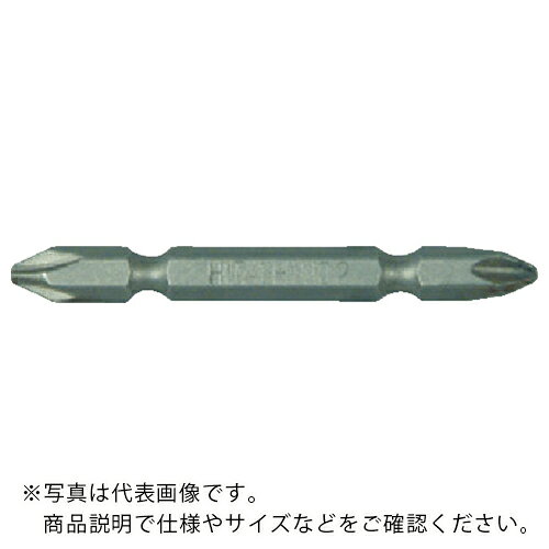 特長：スタンダードタイプの両頭プラスビットです。用途：コードレス・100Vインパクトドライバ用。仕様：刃先：［［＋］］3全長(mm)：65シャンク径(mm)：6.35先端マグネット：なし色：グレー塗装色：グレー適合ねじ径：小ねじ、タッピンね...